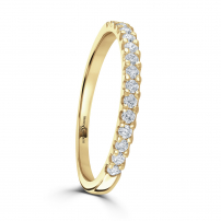 Diamond Claw Set Wedding Ring | Smooch